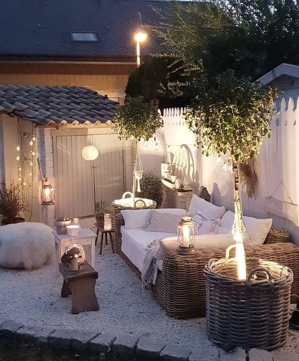 25 Ideas to make a small terrace, a dream place for relaxation and ...