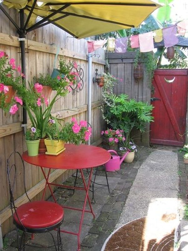 25 Ideas to make a small terrace, a dream place for relaxation and ...