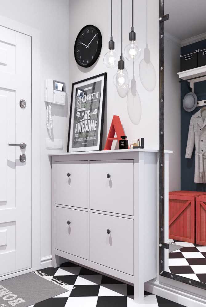 Small lobby: how to decorate, tips and 30 amazing photos ideas for ...