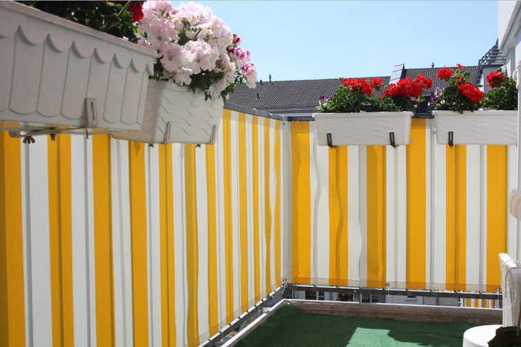 25 Great ideas to hide balcony or terrace and have more privacy | My ...