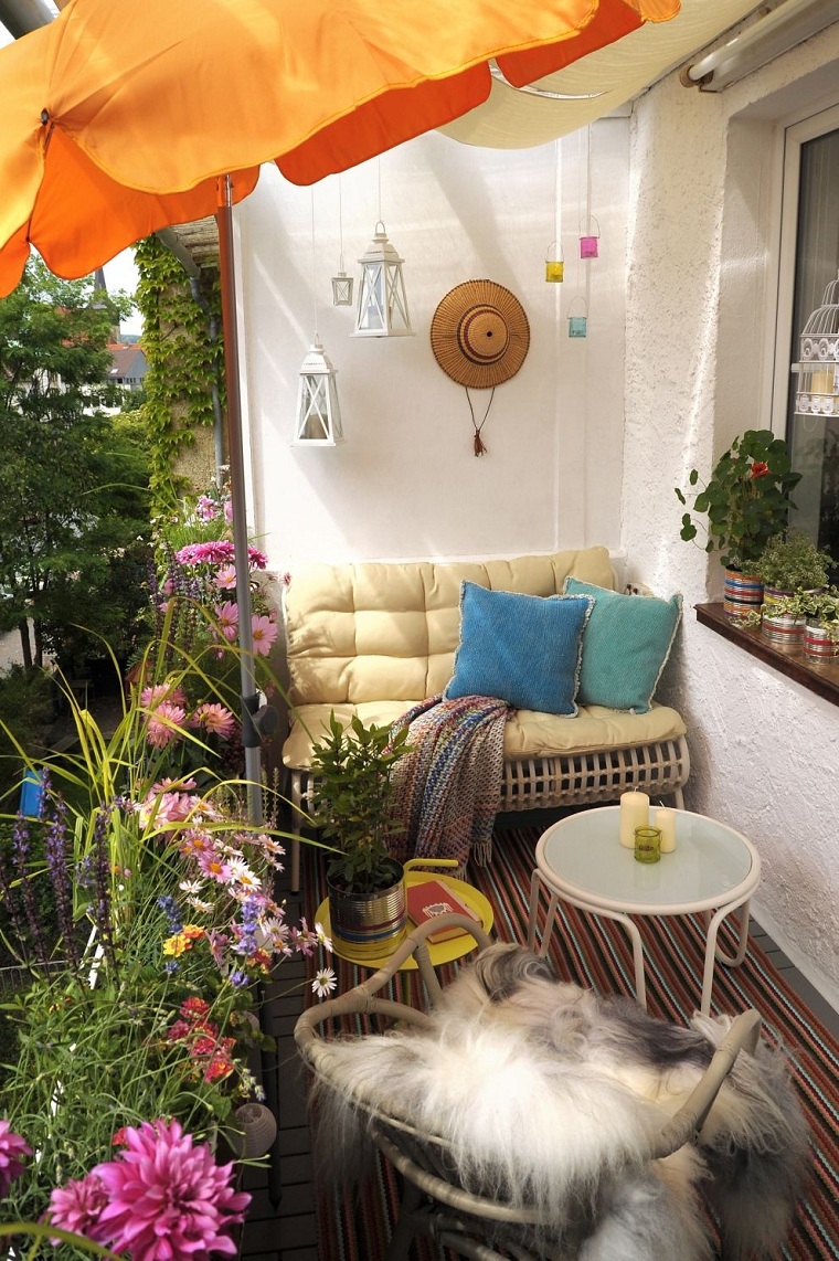 25 Great ideas to hide balcony or terrace and have more privacy | My ...