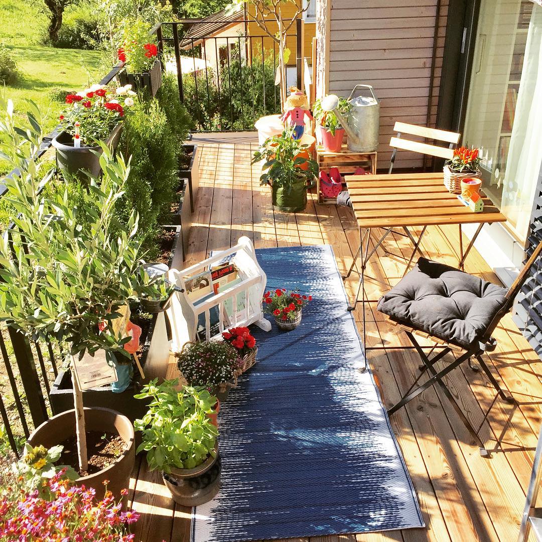 43 Amazing wooden balcony- terrace inspirations to apply in your home ...