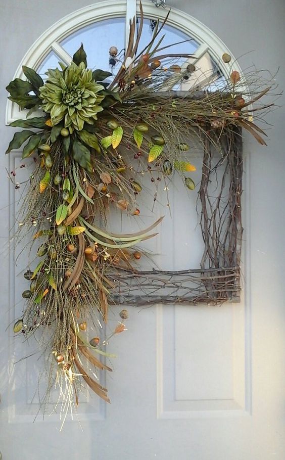 How to create beautiful natural DIY decorations for autumn and winter ...
