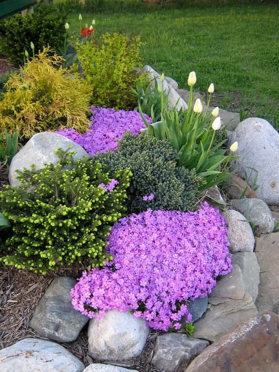 DIY flower bed landscaping: 40 wonderful ideas | My desired home