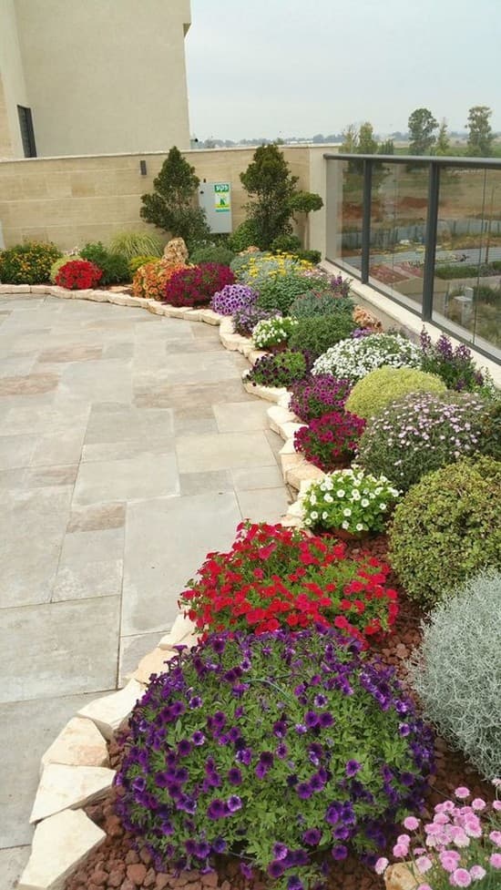 DIY flower bed landscaping: 40 wonderful ideas | My desired home