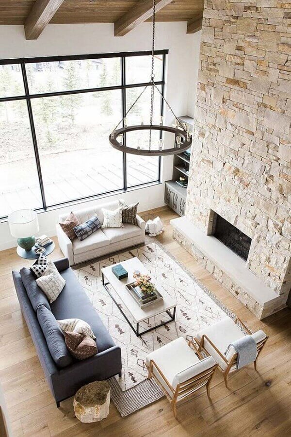 Rustic Living Room: How to Decorate and 43 Ideas to Get Inspired | My ...