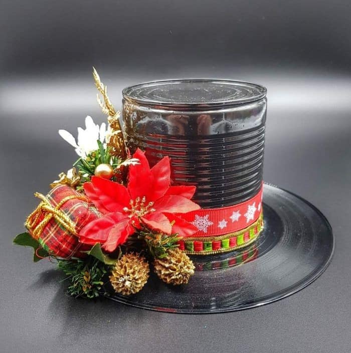 20 DIY Christmas decoration ideas from metal cans | My desired home