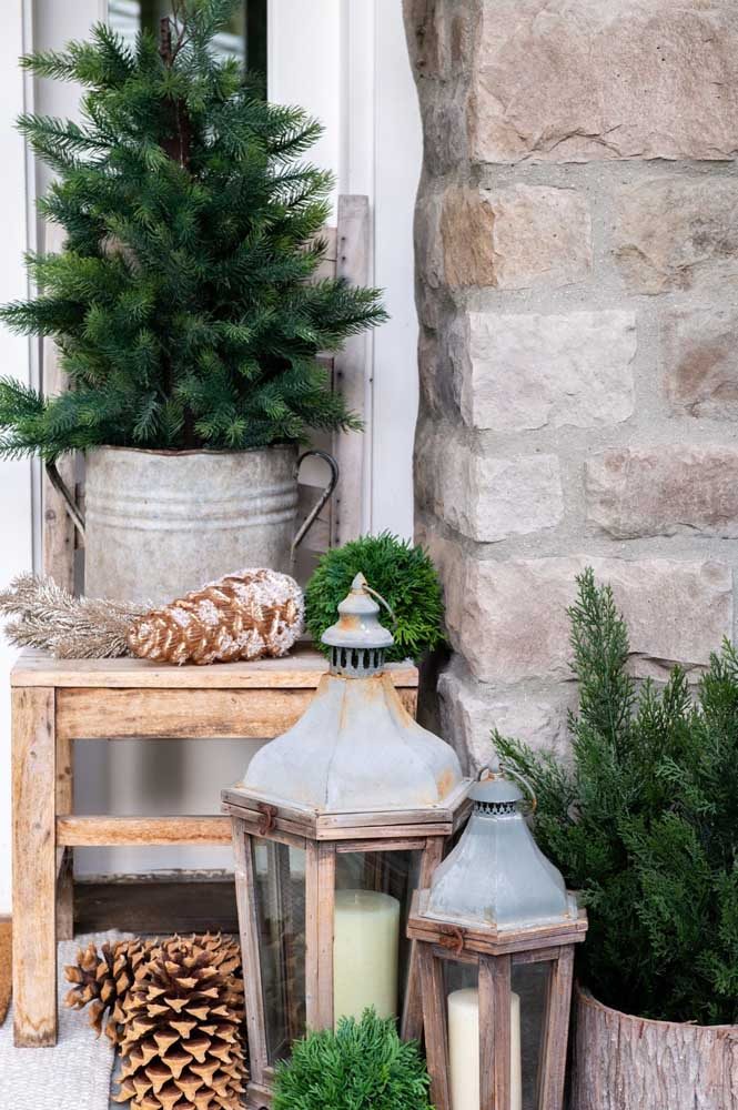 52 New great garden decorating ideas for Christmas that will boost the ...