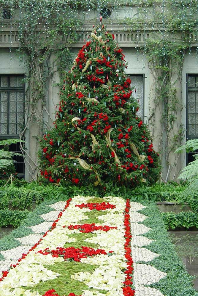 52 New great garden decorating ideas for Christmas that will boost the ...