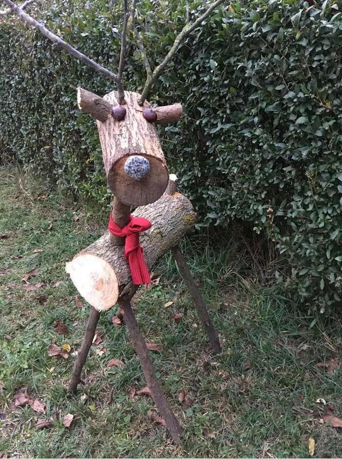 Decorate Your Home For Christmas With A Wooden DIY Reindeer: 20 Great ...