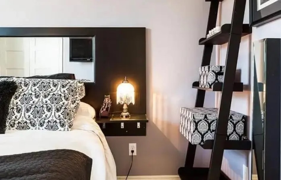 Decorative ladder: 50 ideas for decorating and organizing your home ...