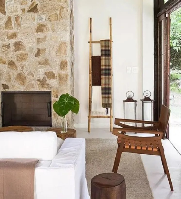 Decorative ladder: 50 ideas for decorating and organizing your home ...