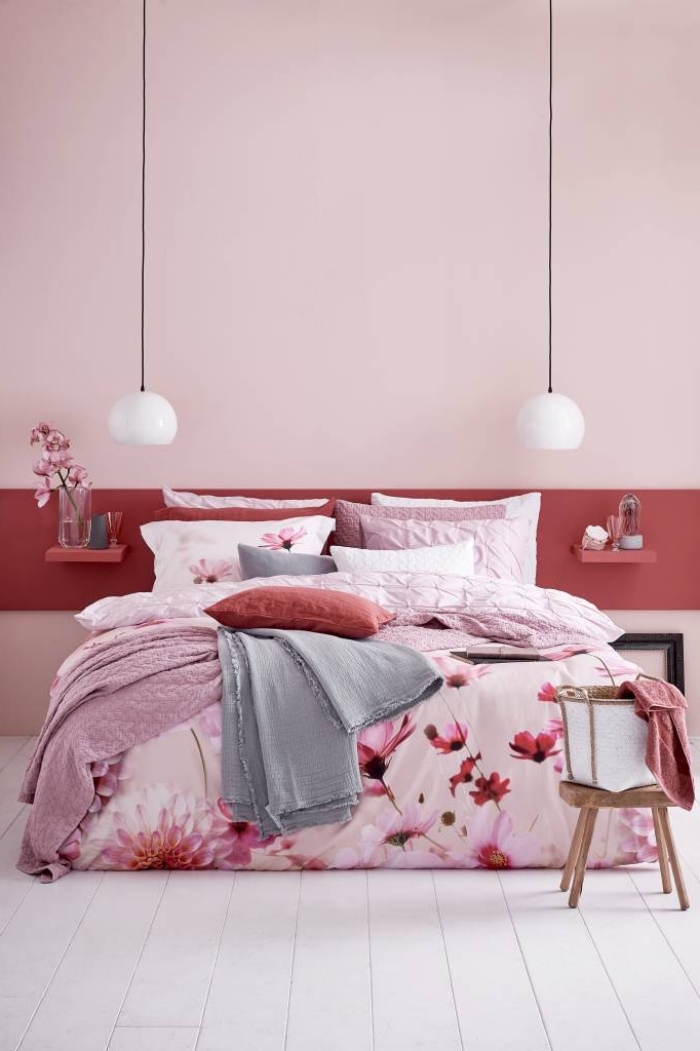 Refresh the walls of your home with the trendy powder pink color - 30 ...