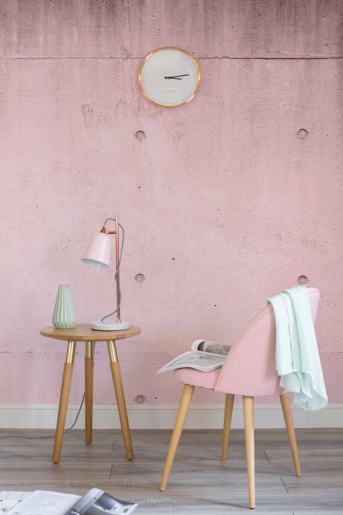 Refresh the walls of your home with the trendy powder pink color - 30 ...