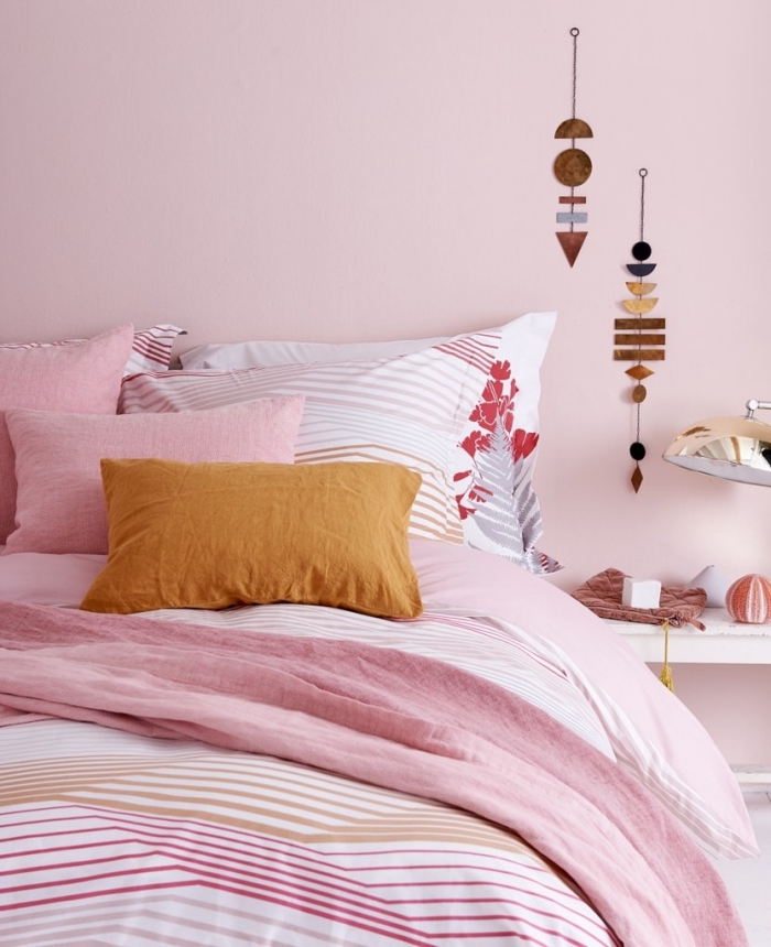 Refresh the walls of your home with the trendy powder pink color - 30 ...