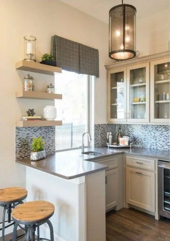 Inspiration for beautiful kitchens in a tiny space - Would that be ...