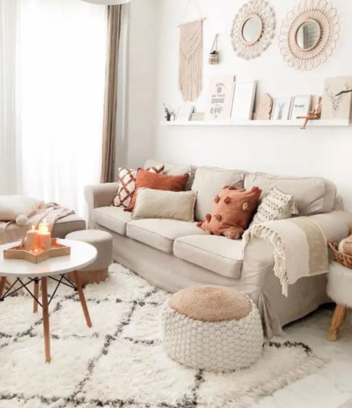 Beige Sofa: 43 beautiful inspirations to decorate your living room | My ...