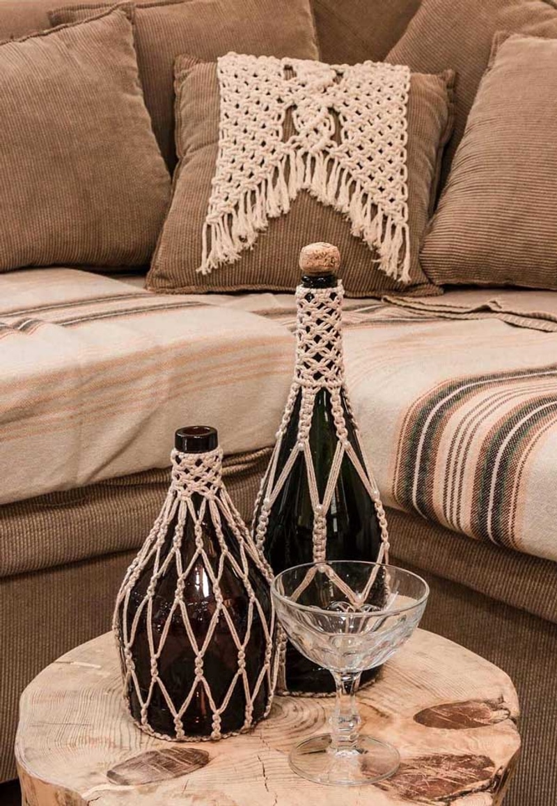 Bottles decorated with string: 34 super DIY ideas for inspiration | My ...