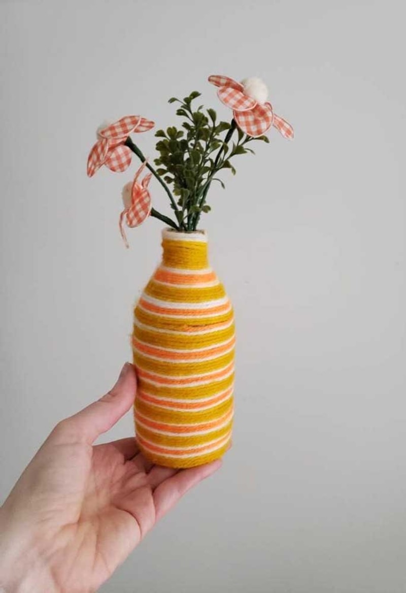 Bottles decorated with string: 34 super DIY ideas for inspiration | My ...