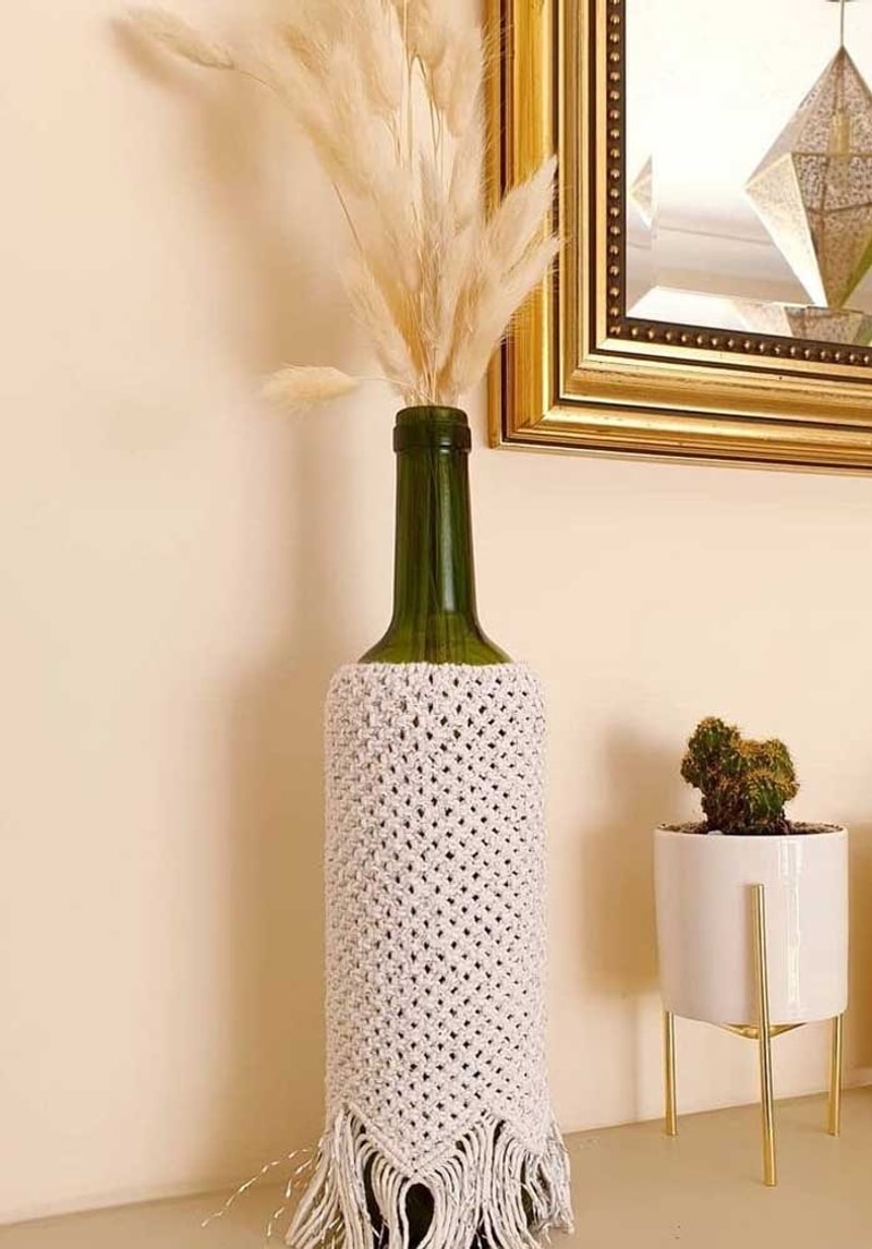 Bottles decorated with string: 34 super DIY ideas for inspiration | My ...