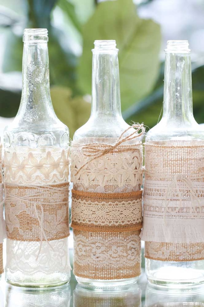 Bottles decorated with string: 34 super DIY ideas for inspiration | My ...