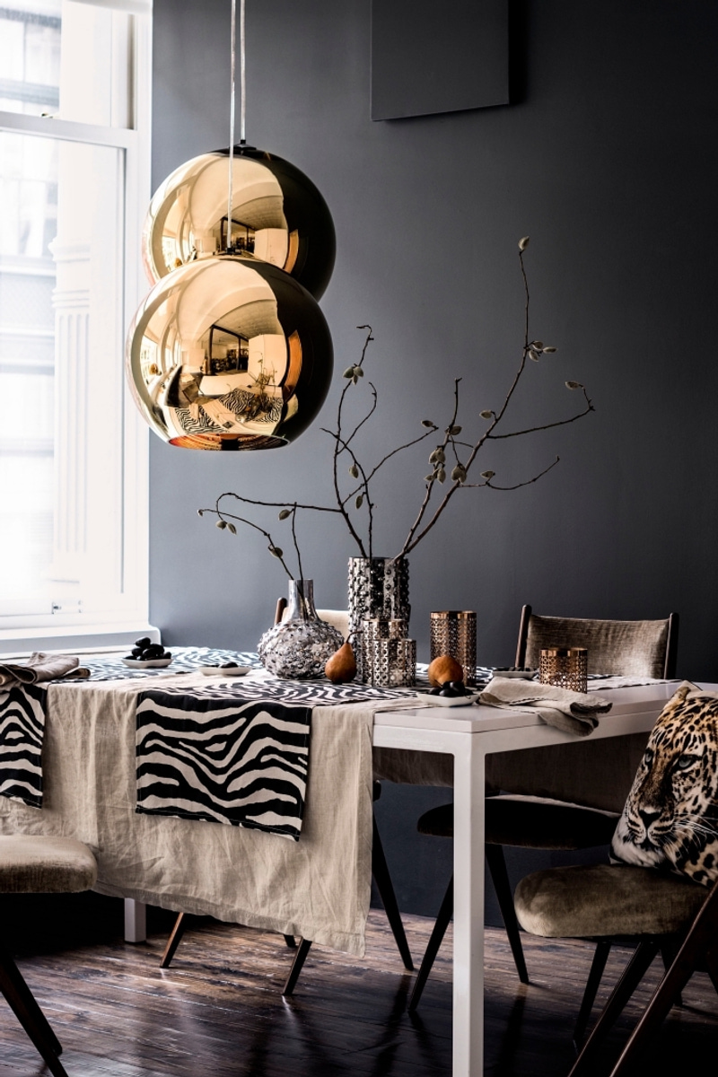 Charcoal or anthracite color in interior design - 50 super ideas to ...