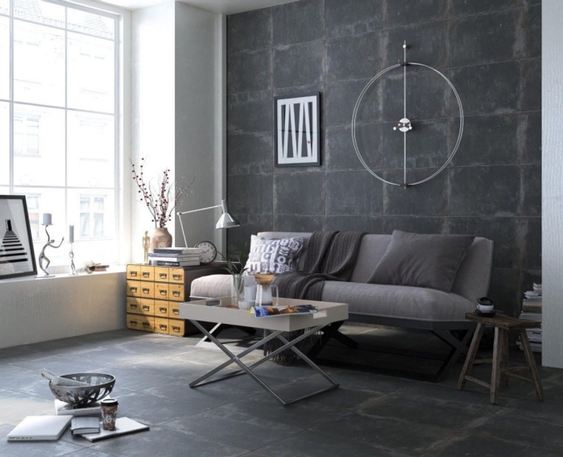 Charcoal or anthracite color in interior design - 50 super ideas to ...