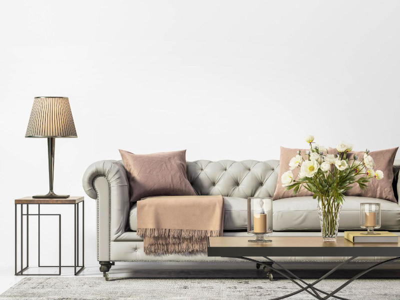 Natural cocooning living room decoration ideas in the spirit of spring ...