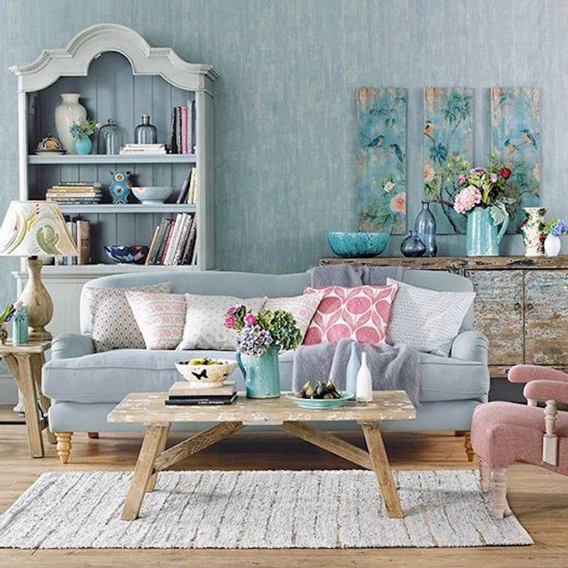 When shabby chic invades your home – tips and 52 charming decor ...