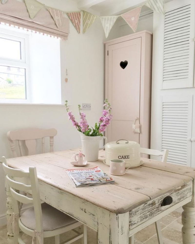 When shabby chic invades your home – tips and 52 charming decor ...