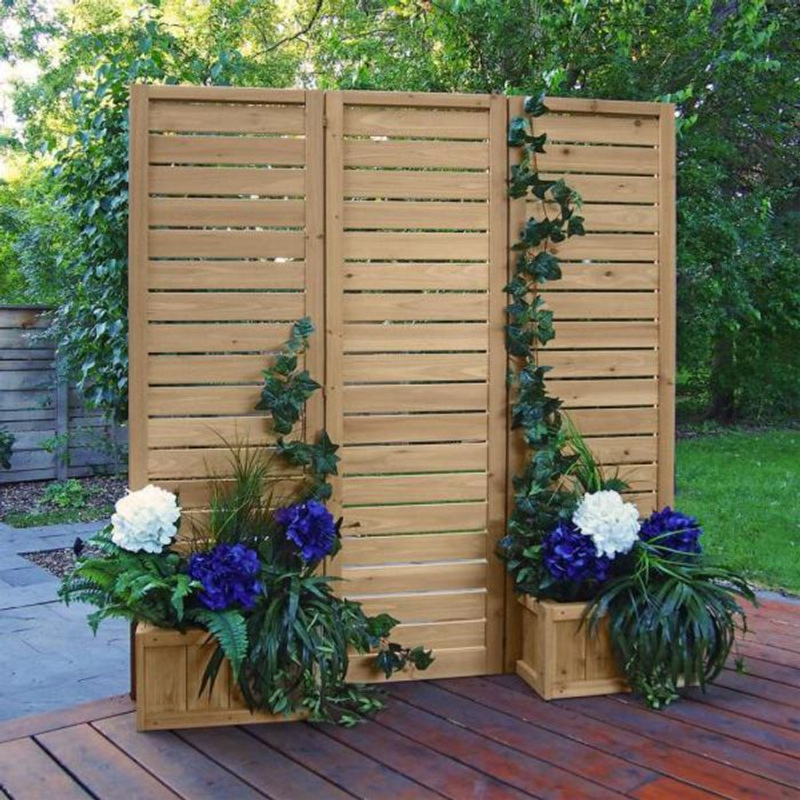 30 Amazing and easy projects to make a natural privacy screen in your ...