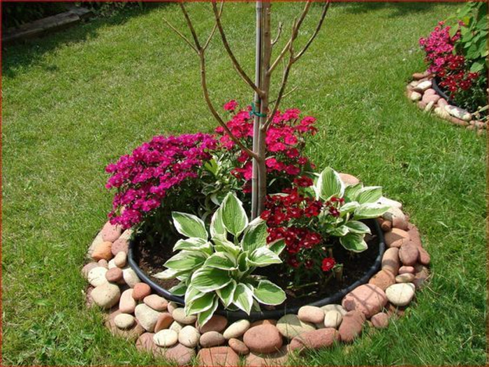 35 wonderful inspirations for creating garden islands | My desired home