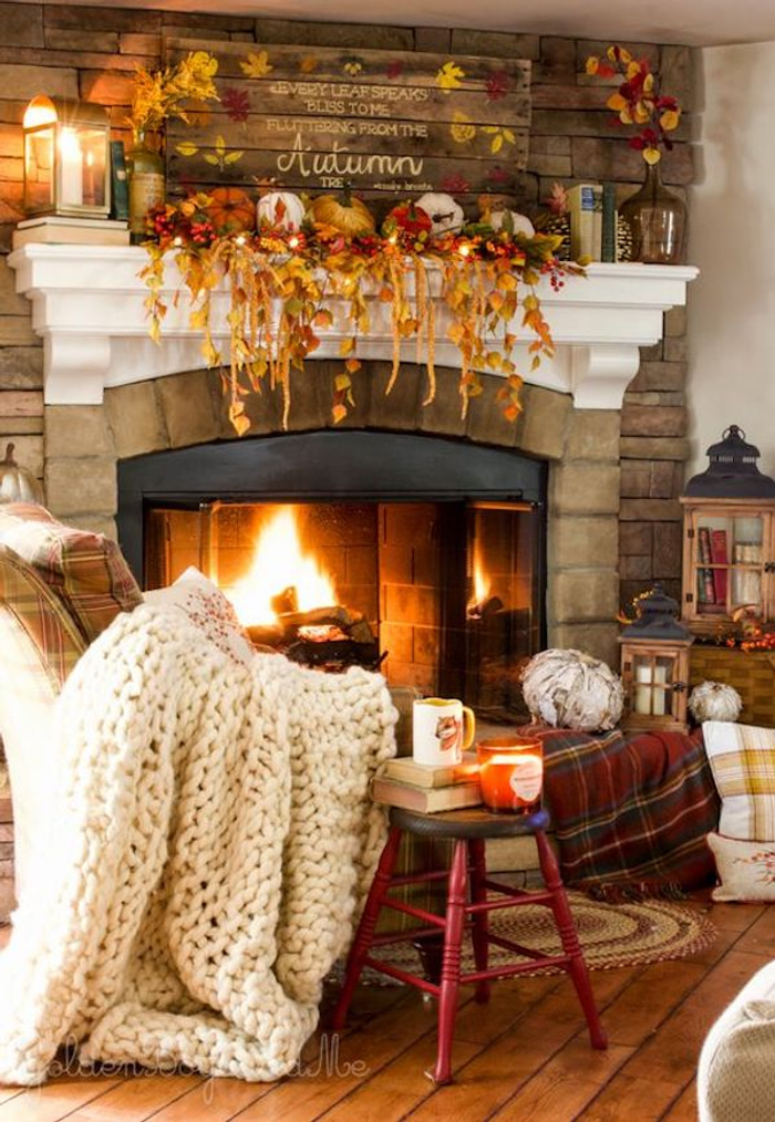 The coziest places in the house that you can decorate with the autumn ...