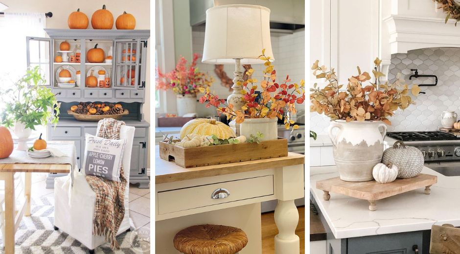 26 Beautiful and simple autumn decoration ideas for your kitchen | My ...