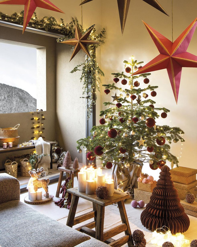 Christmas decoration: 68 trendy ideas to decorate your home for ...