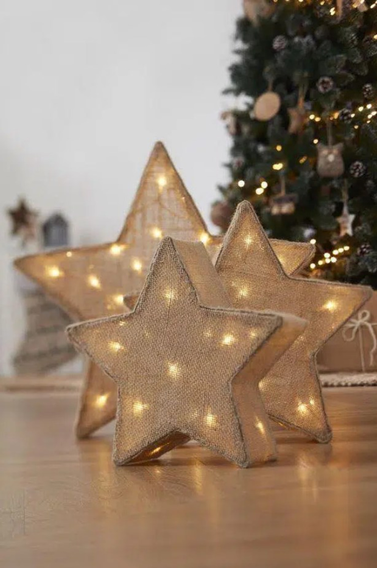 Create beautiful Christmas star decorations - 24 inspirations to copy ...