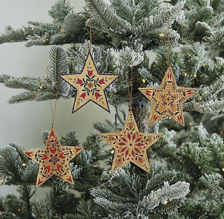Create beautiful Christmas star decorations - 24 inspirations to copy ...
