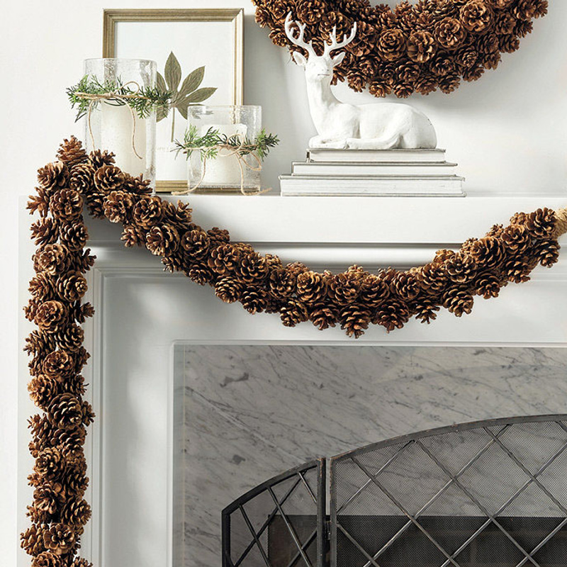 54 Beautiful Christmas Garland Ideas to Make Your Home Sparkle and ...