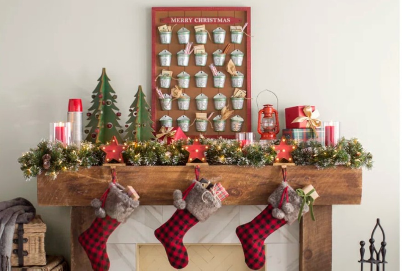 54 Beautiful Christmas Garland Ideas to Make Your Home Sparkle and ...