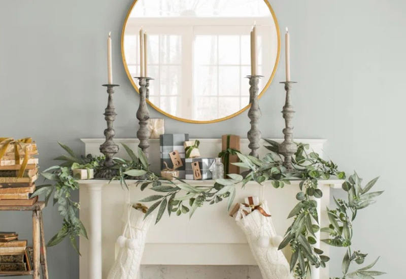 54 Beautiful Christmas Garland Ideas to Make Your Home Sparkle and ...