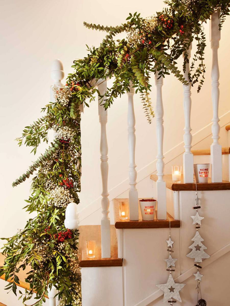 54 Beautiful Christmas Garland Ideas to Make Your Home Sparkle and ...