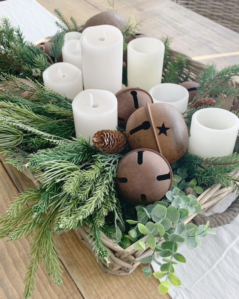 52 Amazing Christmas compositions that will add beauty to your table ...