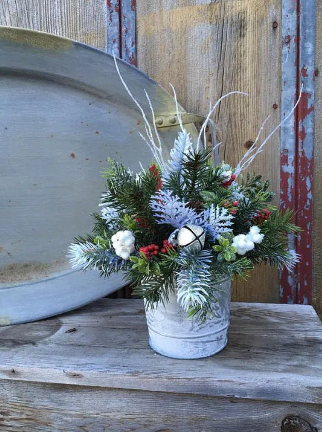 20 beautiful ideas for winter - Christmas compositions that will excite ...