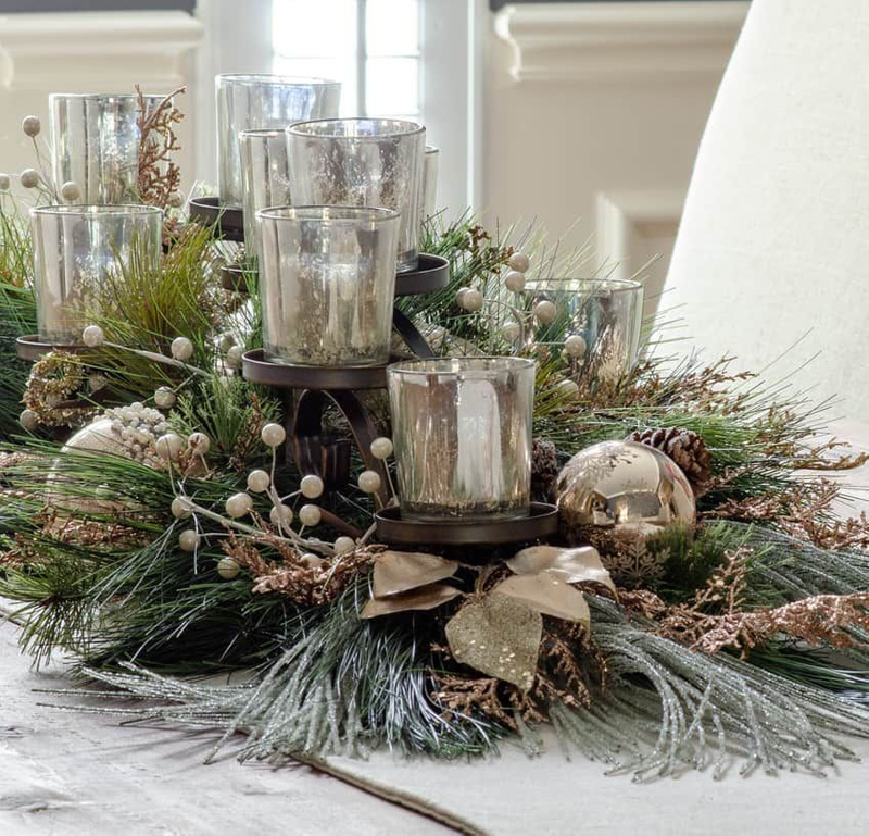 52 Amazing Christmas compositions that will add beauty to your table ...