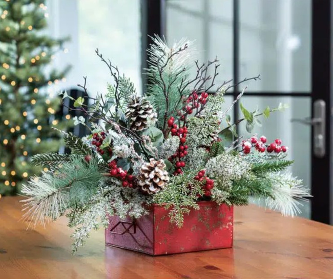 20 beautiful ideas for winter - Christmas compositions that will excite ...