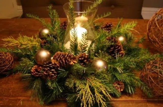 Beautiful Christmas decorations for the Advent table: 25 ideas that ...