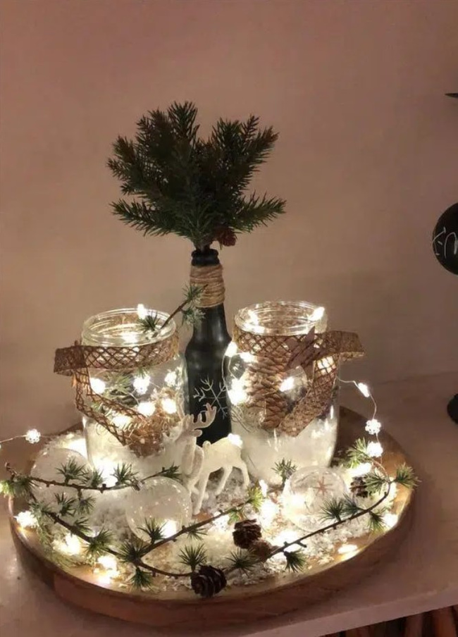 Beautiful Christmas decorations for the Advent table: 25 ideas that ...