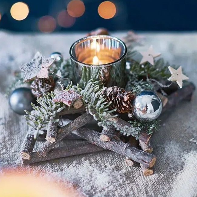 Beautiful Christmas decorations for the Advent table: 25 ideas that ...