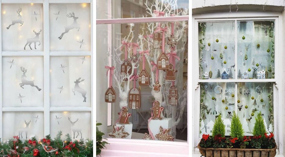 Decorate your window with Christmas touches using these 43 amazing ...