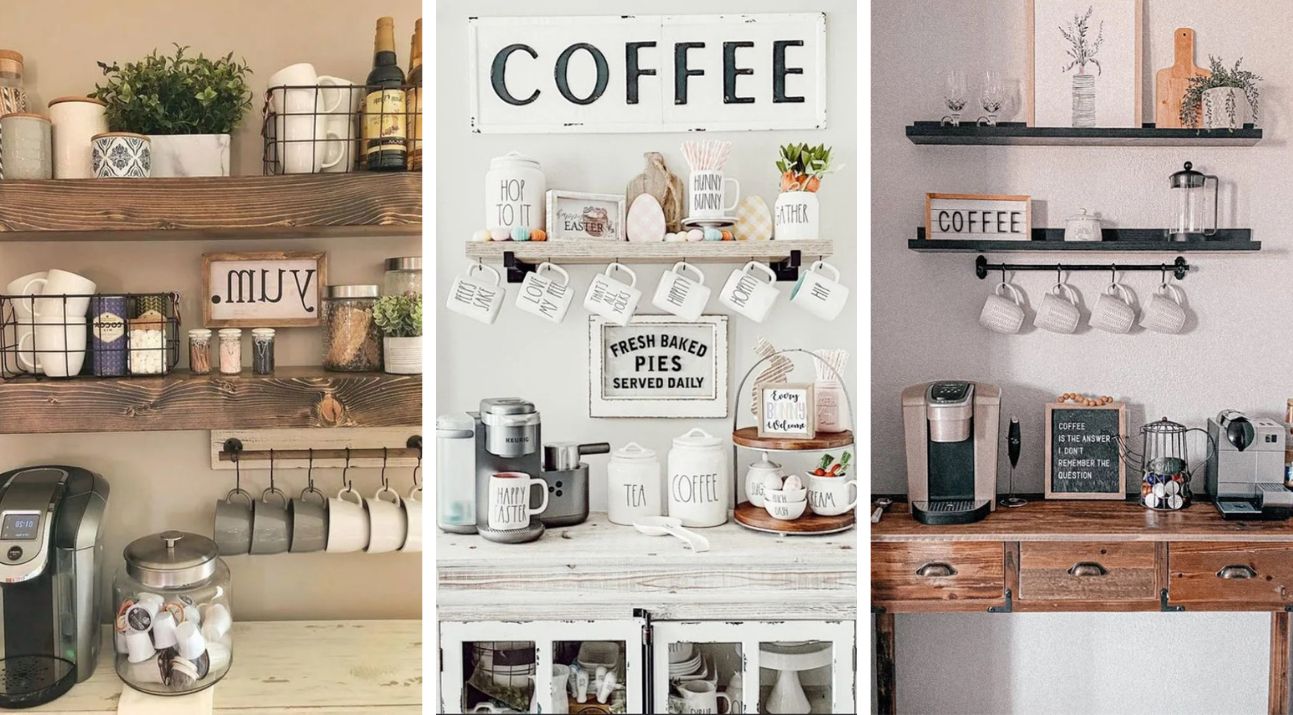 Best 43 ideas to design a coffee Station in your home | My desired home